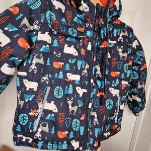 George | Jackets & Coats | George Winter Coat Puffer Jacket Animal ...